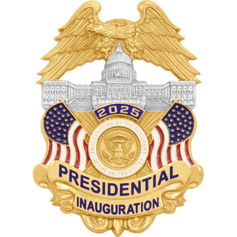 2025 Presidential Inauguration Collectible Badge - Agent Gear USA