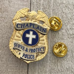 Chaplain Police Pin - Imperfection Liquidation - Agent Gear USA