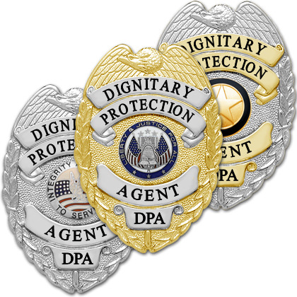 Dignitary Protection Agent Badge - Agent Gear USA