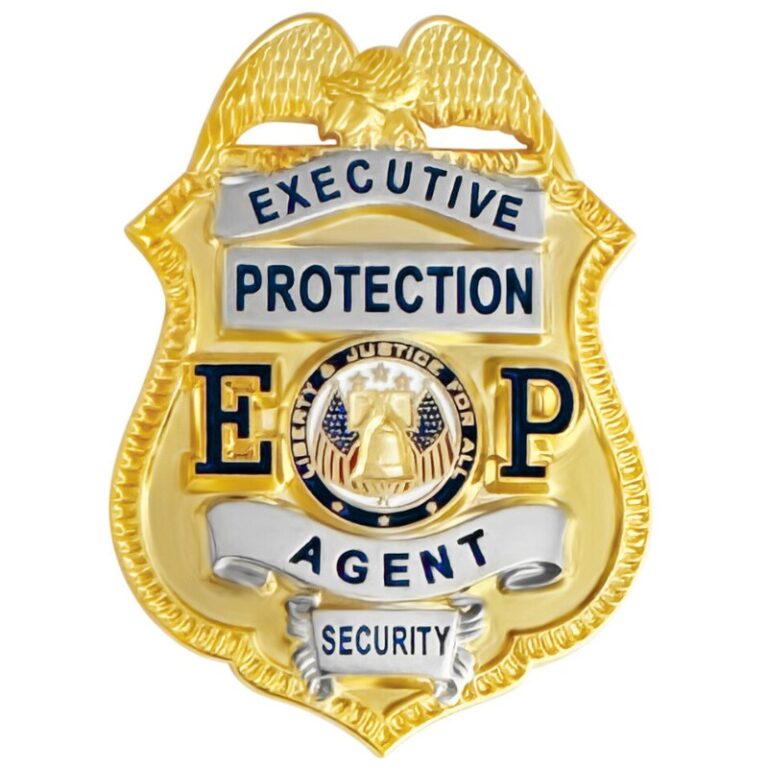Executive Protection Agent Security Mini Badge - Agent Gear USA