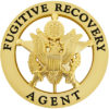 Fugitive Recovery Agent Round Badge - Agent Gear USA