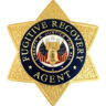 Fugitive Recovery Agent Star Badge - Agent Gear USA