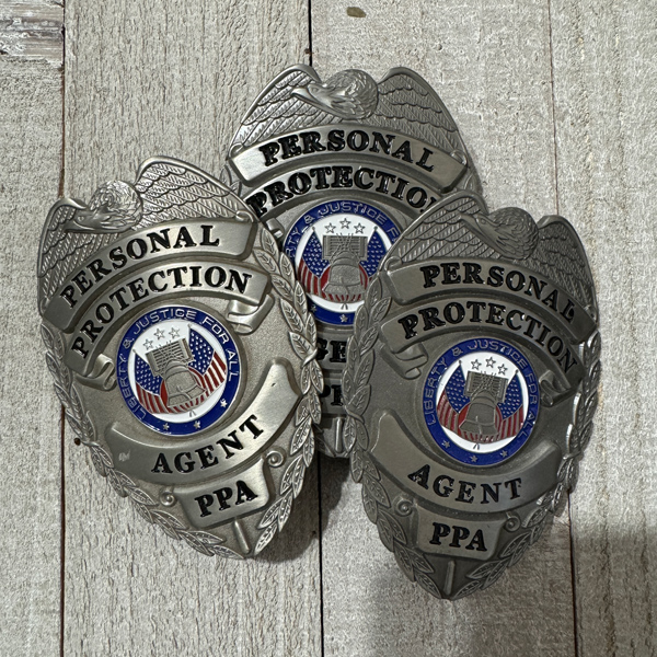 3 Misc Badges – Liquidation Imperfection – Lot #40 - Agent Gear USA